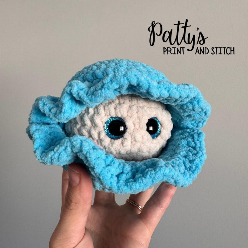 Shyla, the Pocket Oyster (amigurumi Crochet Pattern) - Etsy