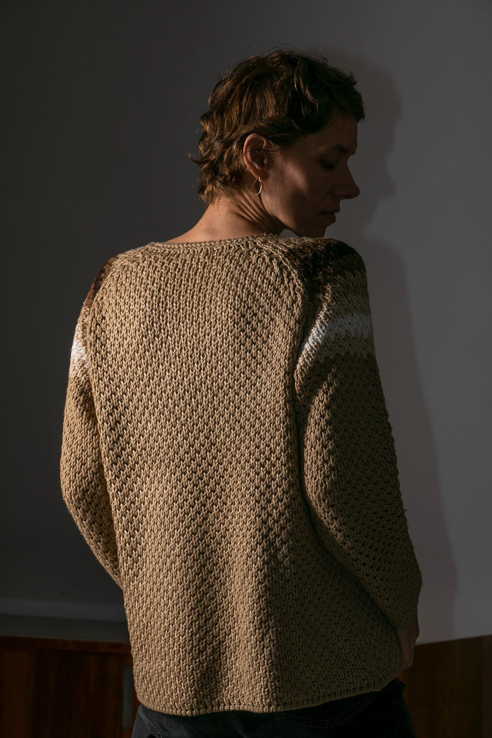 Handmade Vintage Crochet Cotton Pullover/openwork Sweater Made in ...