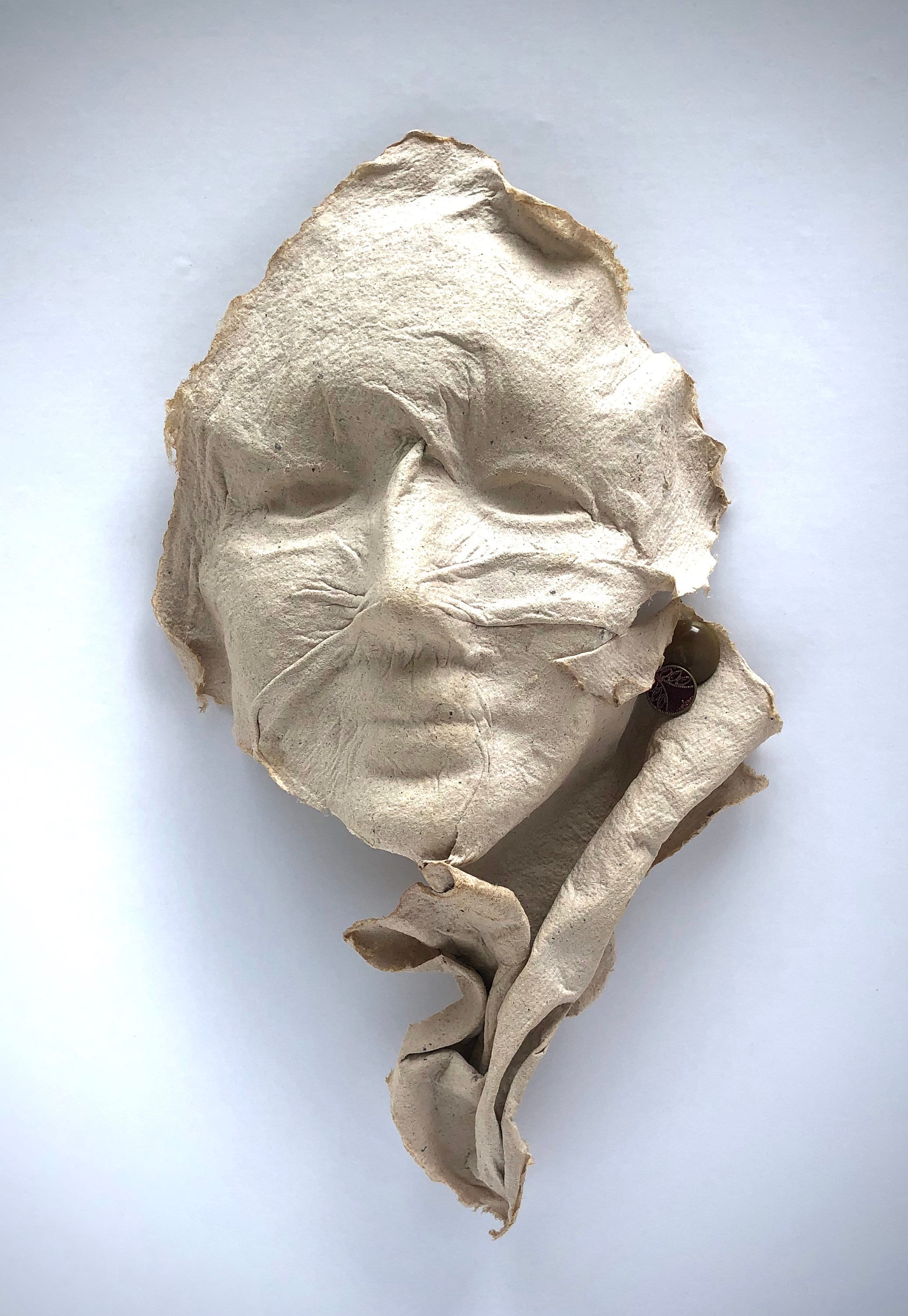 Handmade Paper Face Sculpture Art Face Paper Sculpture | Etsy