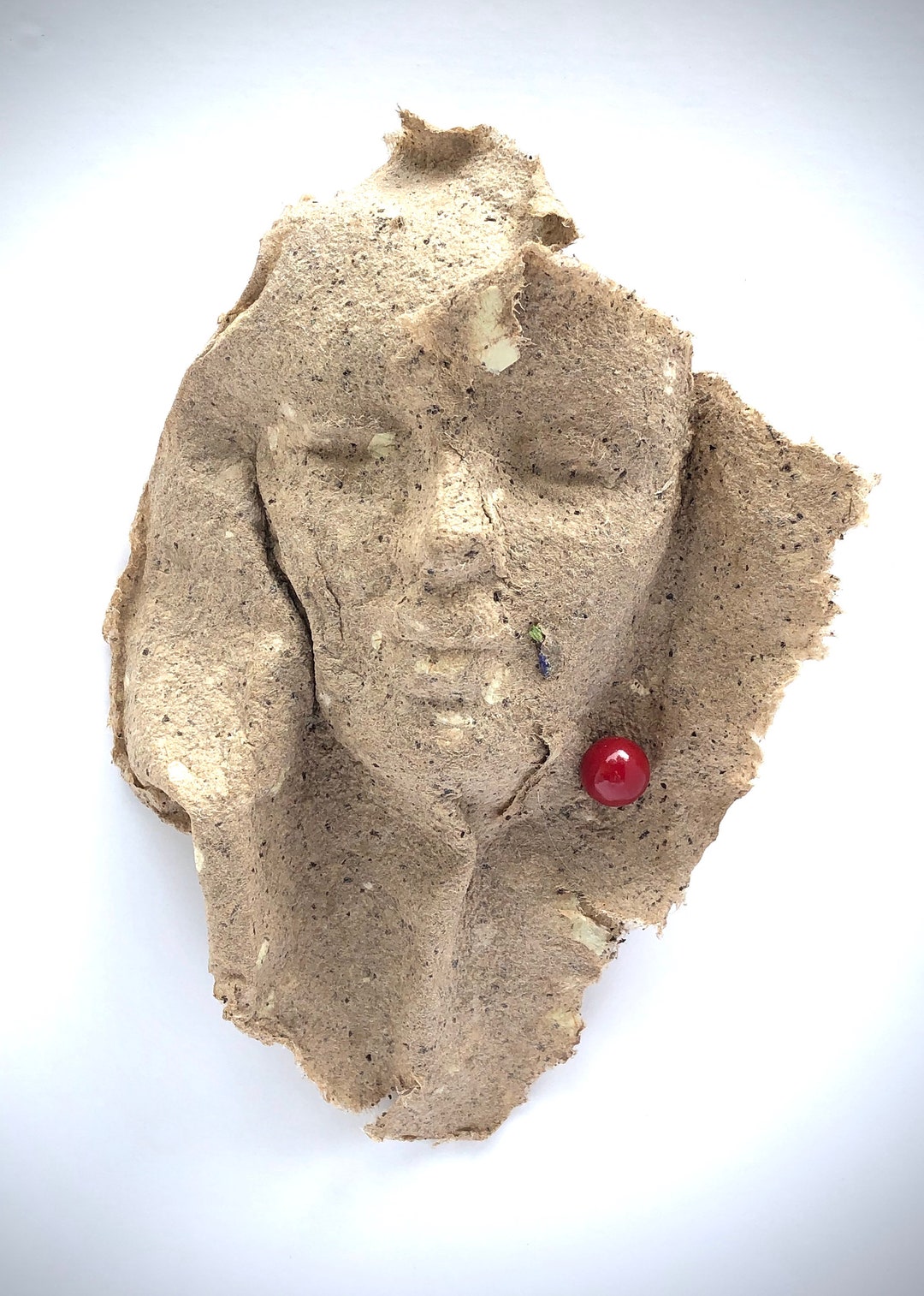 Handmade Paper Face Sculpture Art Face Paper Sculpture - Etsy