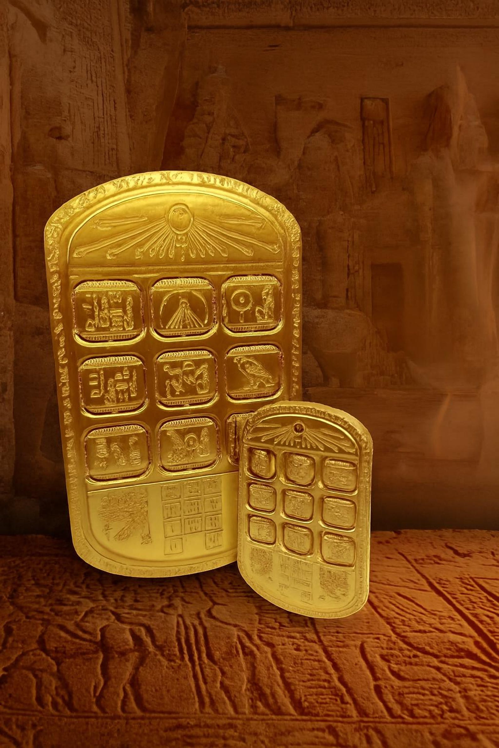 Tablet of Ahkmenrah, Night at the Museum Prop Replica With Rotating ...