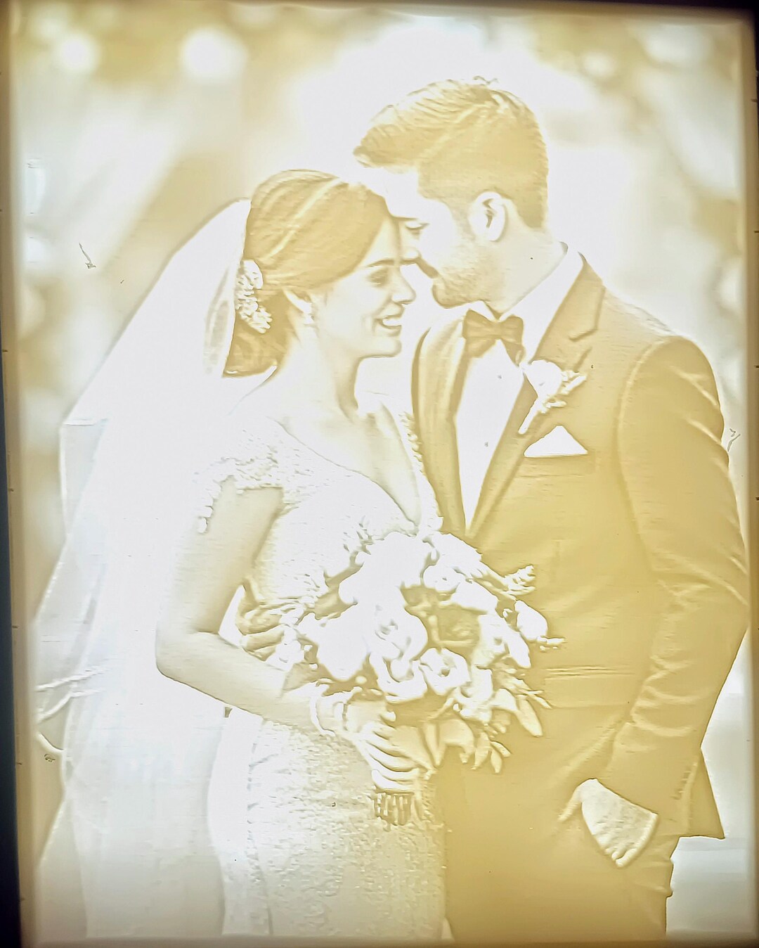 Custom Illuminated Picture Frame - Etsy