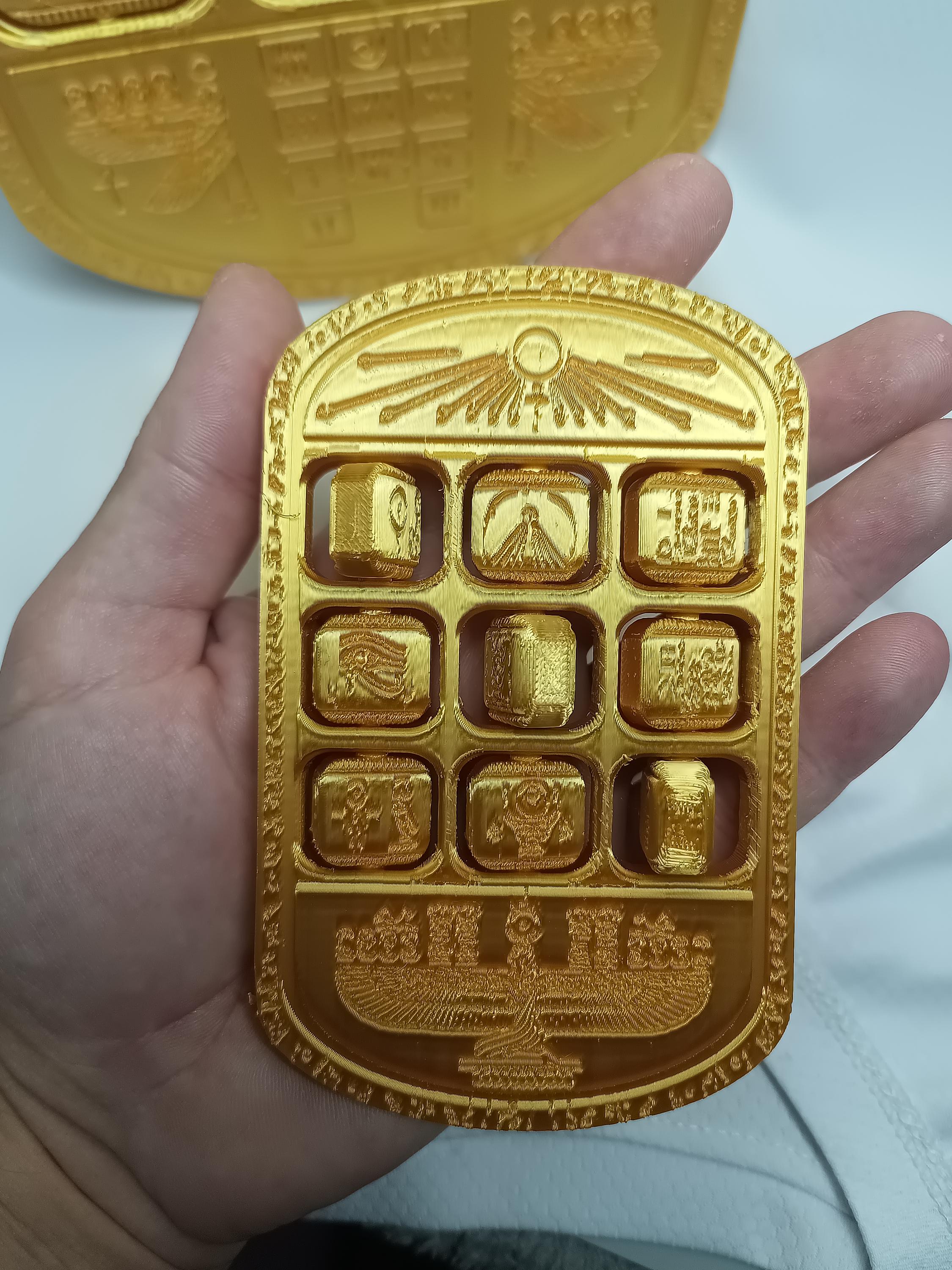 Tablet of Ahkmenrah, Night at the Museum Prop Replica With Rotating ...