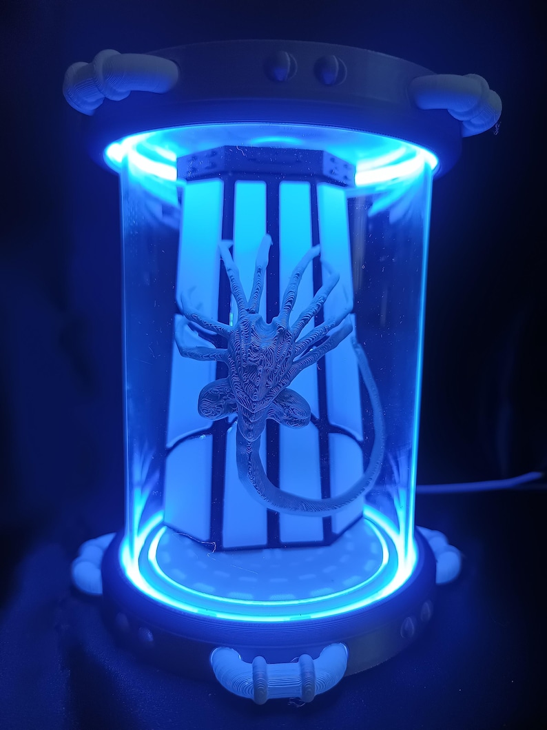 Xenomorph Facehugger Prop | Alien Movie Replica Incubator Display - Etsy