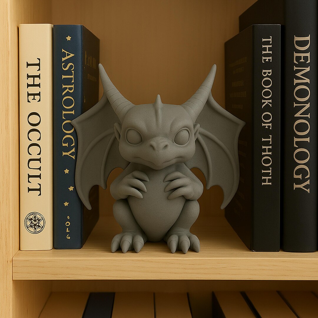 Miniature Gargoyle Figurine: Gothic Fantasy Desk Ornament - Etsy