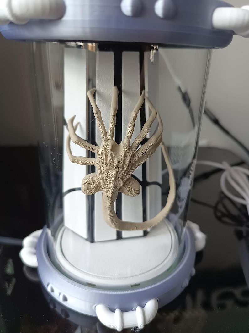 Xenomorph Facehugger Prop | Alien Movie Replica Incubator Display - Etsy