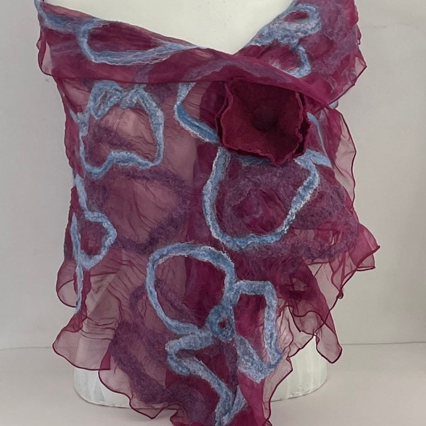 Nuno Felted Scarf - Etsy