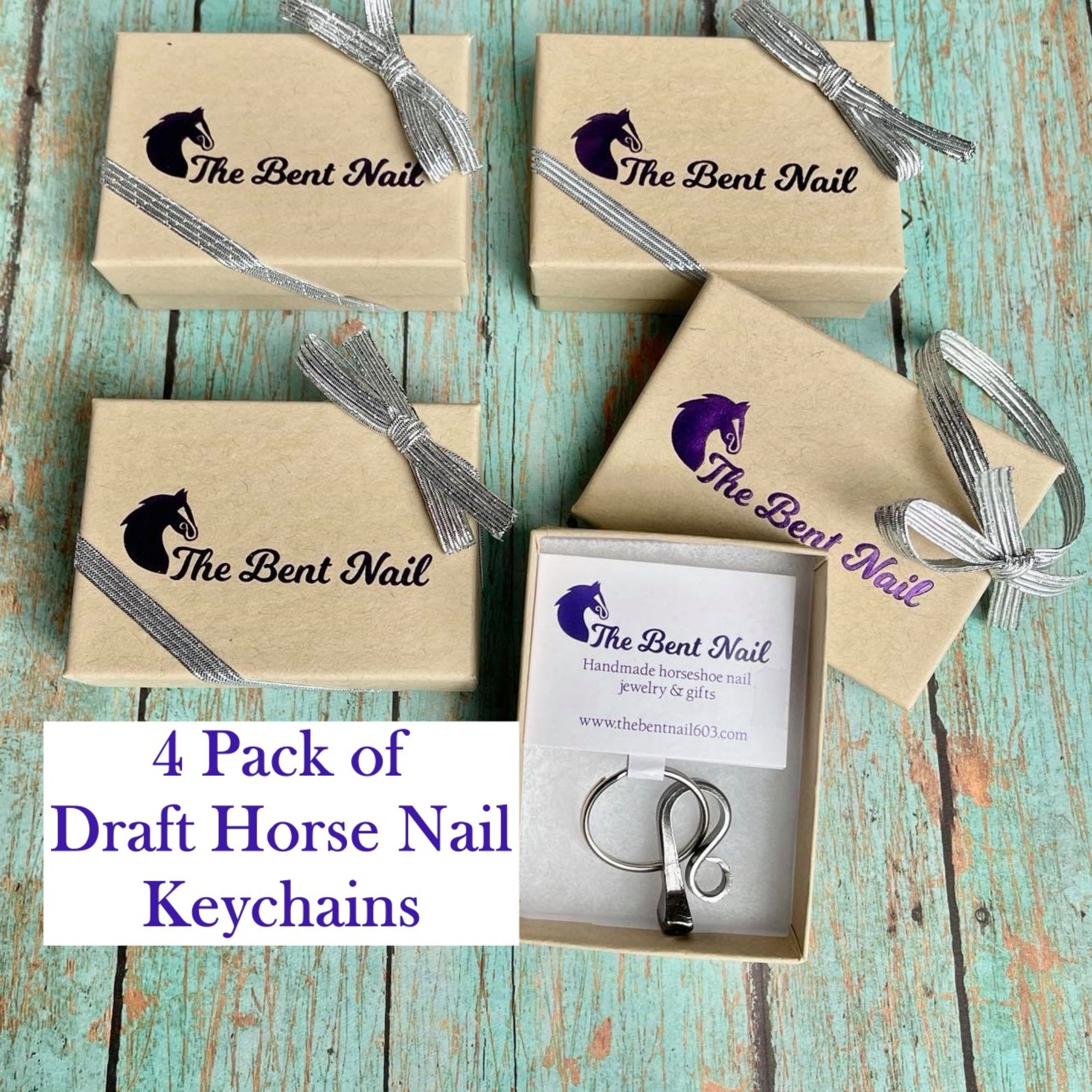 Horseshoe Nail Equestrian Keychains - Etsy