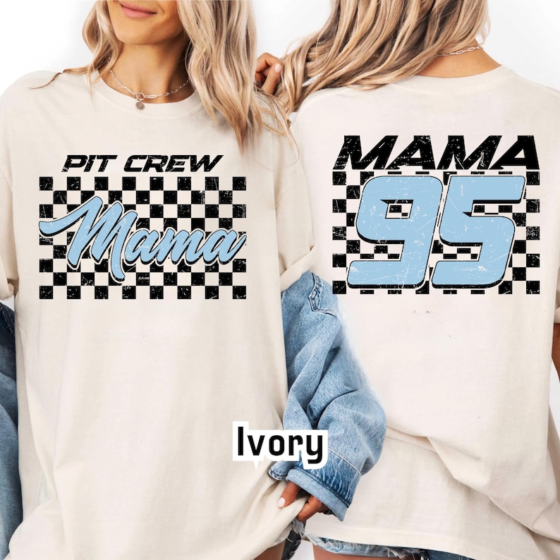 Custom Pit Crew Birthday Comfort Colors® Shirt Retro Pit Crew Family ...