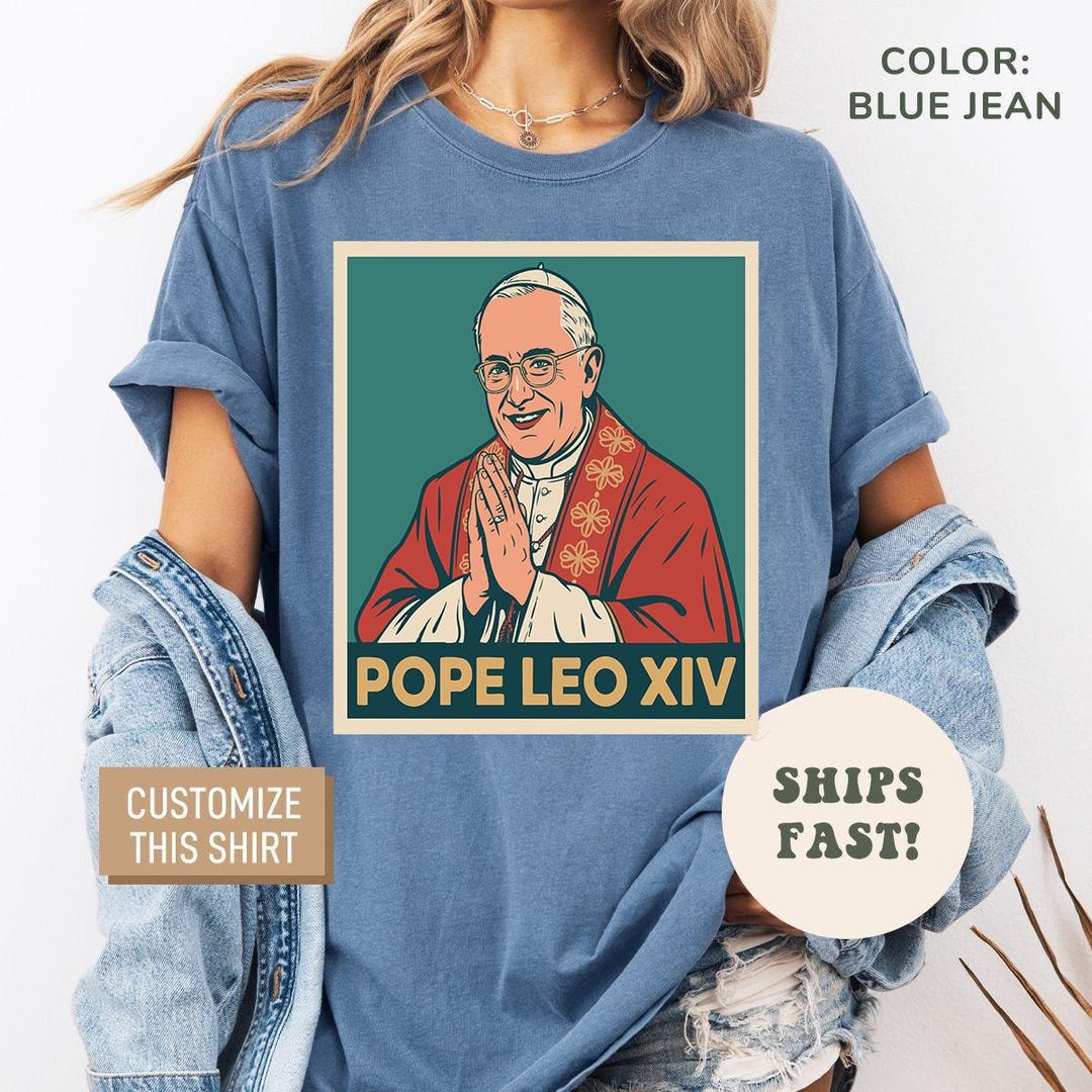 Da Pope Shirt, Crewneck, or Hoodie – Funny Catholic Chicago Apparel ...