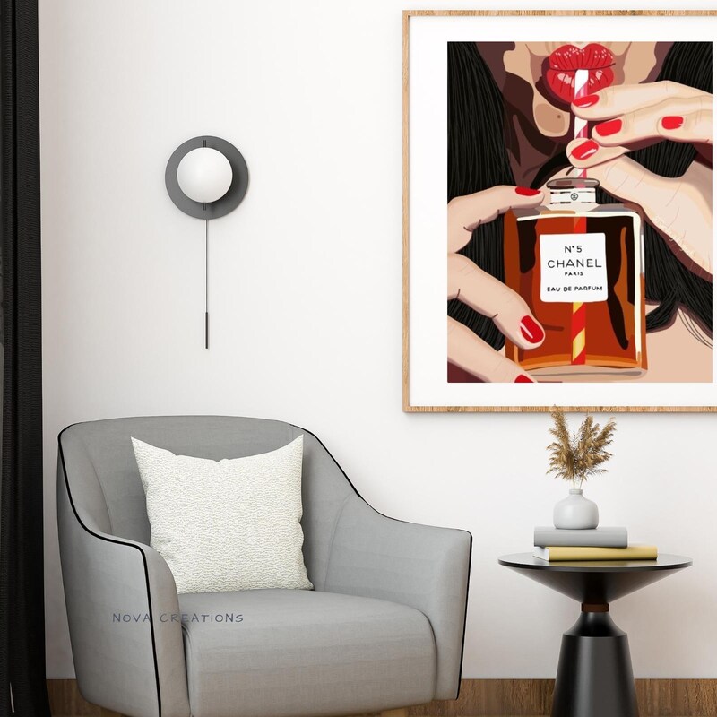 Chanel Wall Art - Etsy