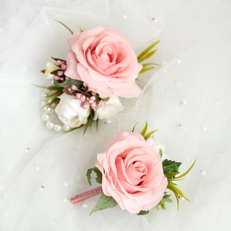 Rose Pink Corsages - Etsy