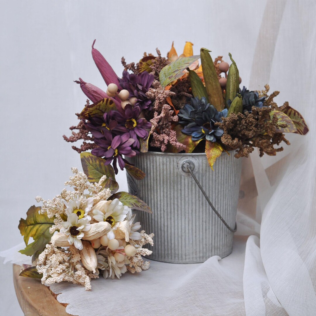 Small Artificial Wild Flower Bouquet Gift/daisy Bouquet/handmade Unique ...