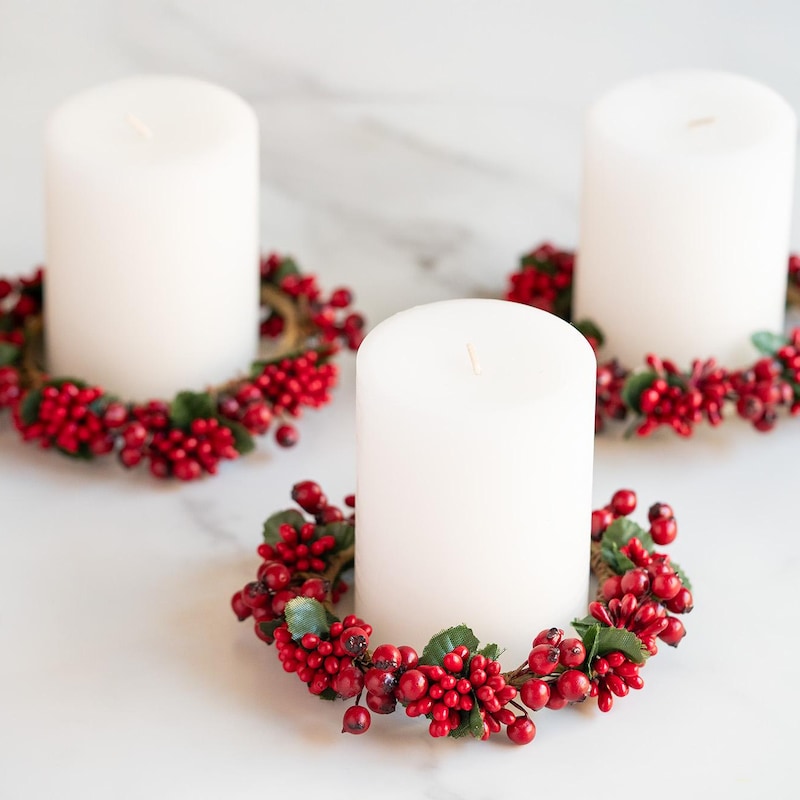 Candle Rings Flower - Etsy UK