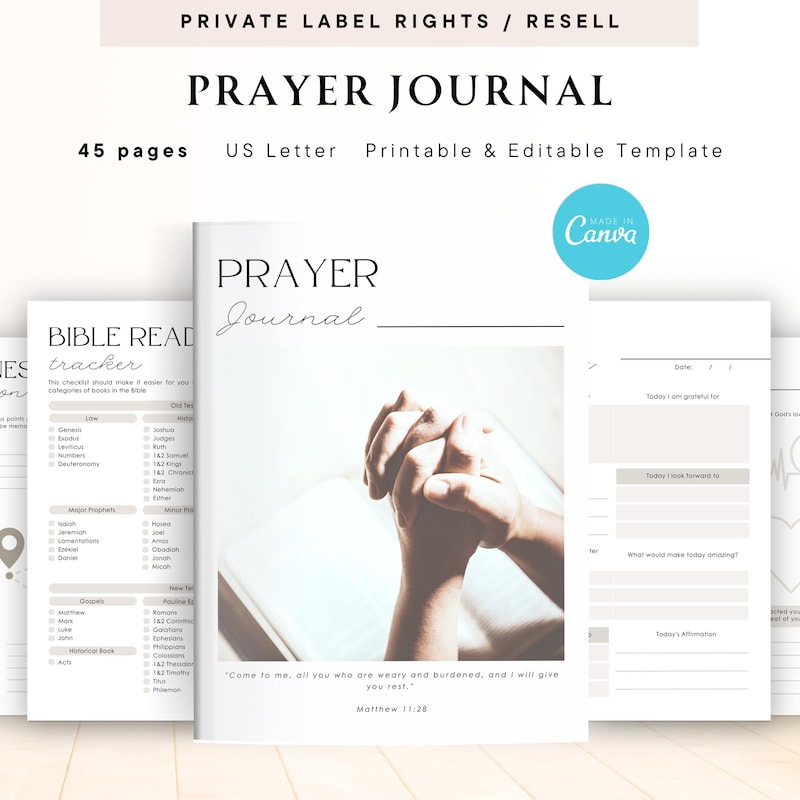 Prayer Journal - Etsy