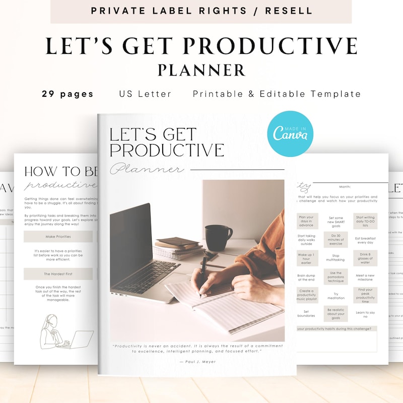 Plr Real Estate Planner - Etsy