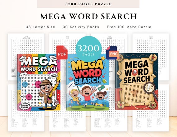 Mega Wordsearch