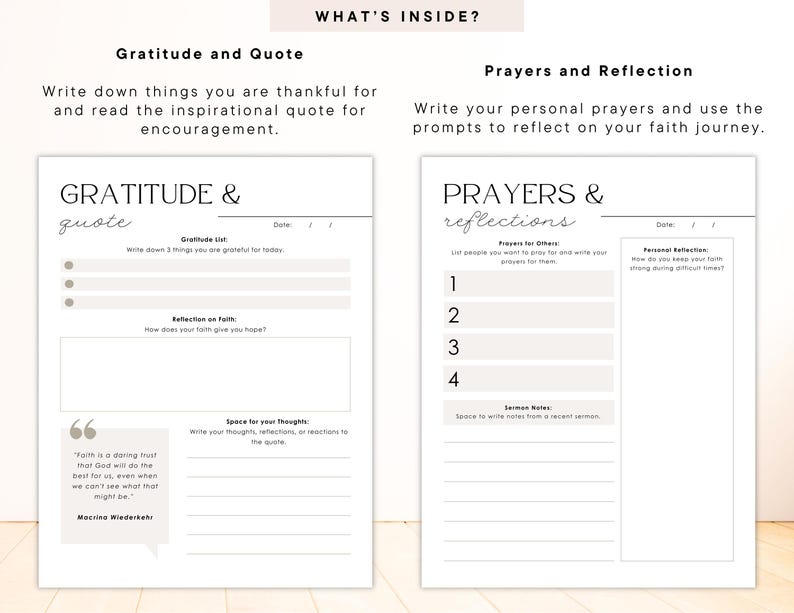 PLR / Resell Seeds of Faith Journal for Commercial Use, Printable and ...