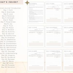 PLR / Resell 30-day Devotional Journal for Commercial Use, Printable ...