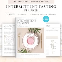Intermittent Fasting Tracker – 16:8 Schedule | 10AM–6PM Eating Window ...