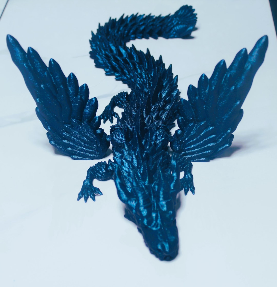 Draconian Underworld Dragon ~ 3D Printed ~ Mythical ~ Kids Room ...