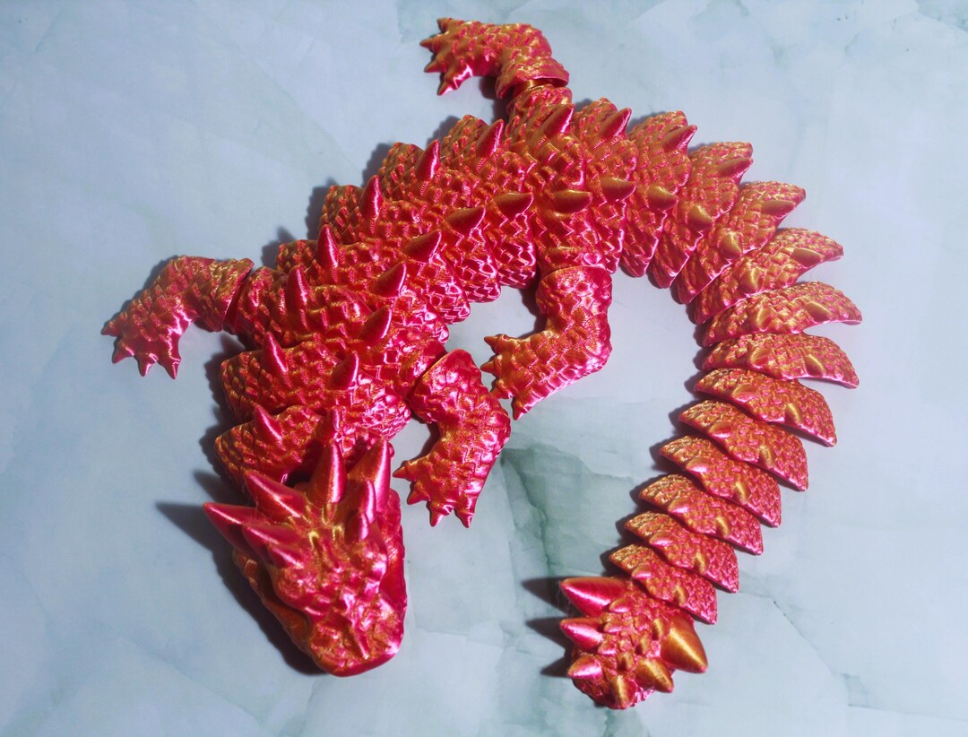 Bone Shaper Flexi Dragon ~ 3D Print ~ Toys - Etsy