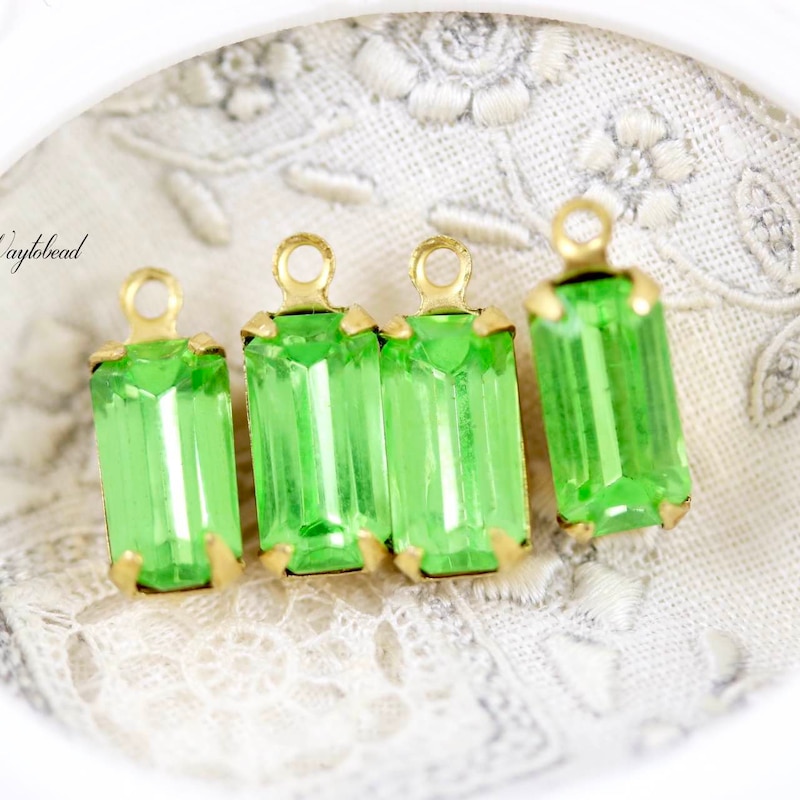 Rectangle Stones 10x5mm - Etsy