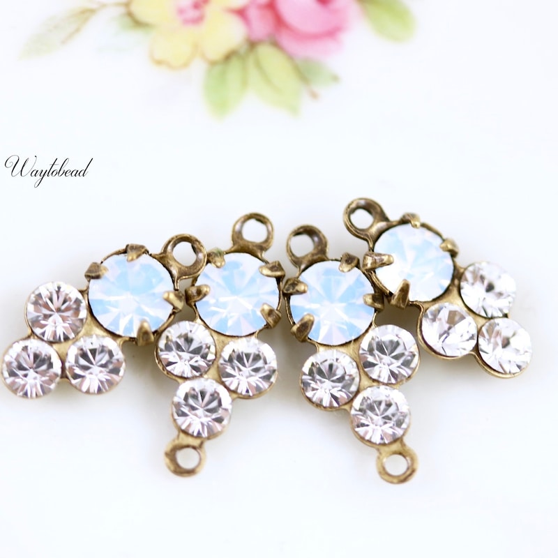 Rhinestone Connector - Etsy