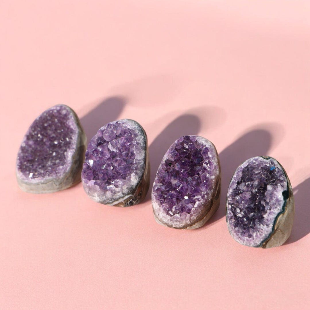 Tiny Brazilian Amethyst Cut Base, Amethyst Geode, Amethyst Crystal ...