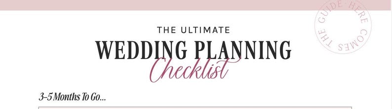 The Ultimate Wedding Planner - Etsy