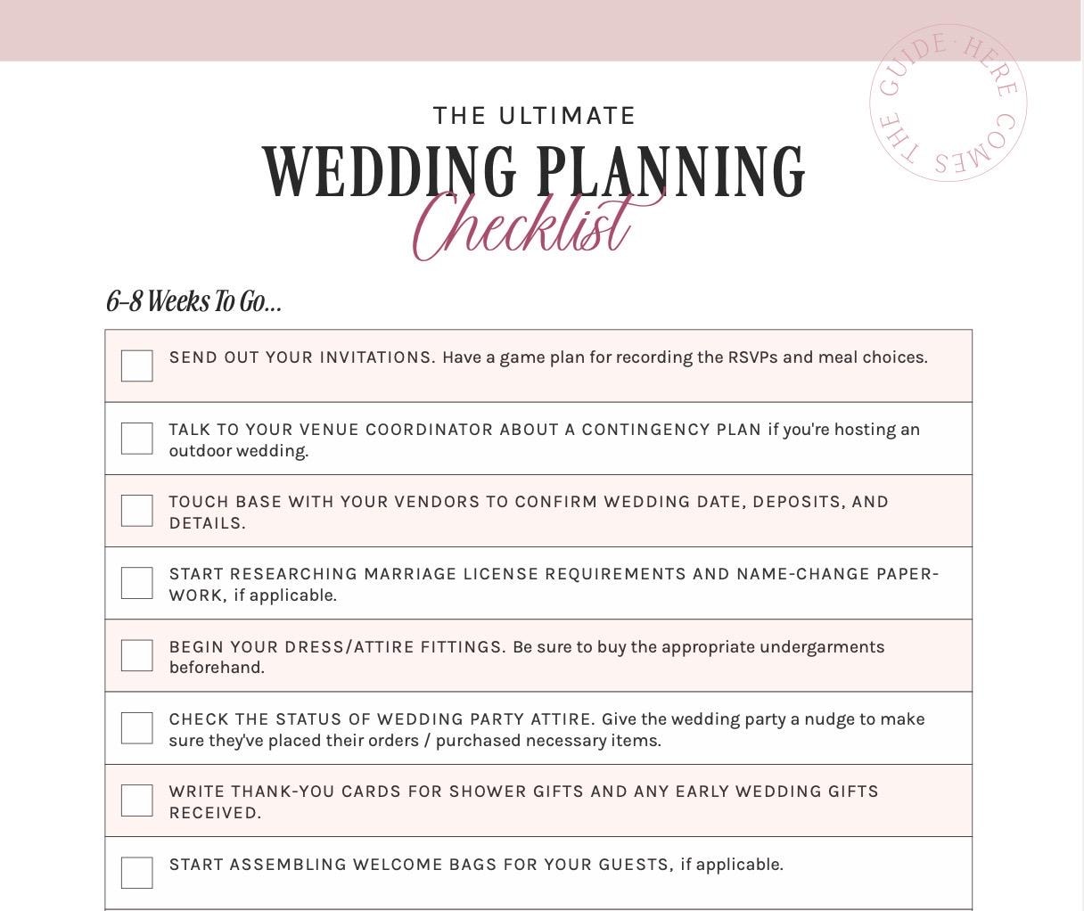 The Ultimate Wedding Planner - Etsy