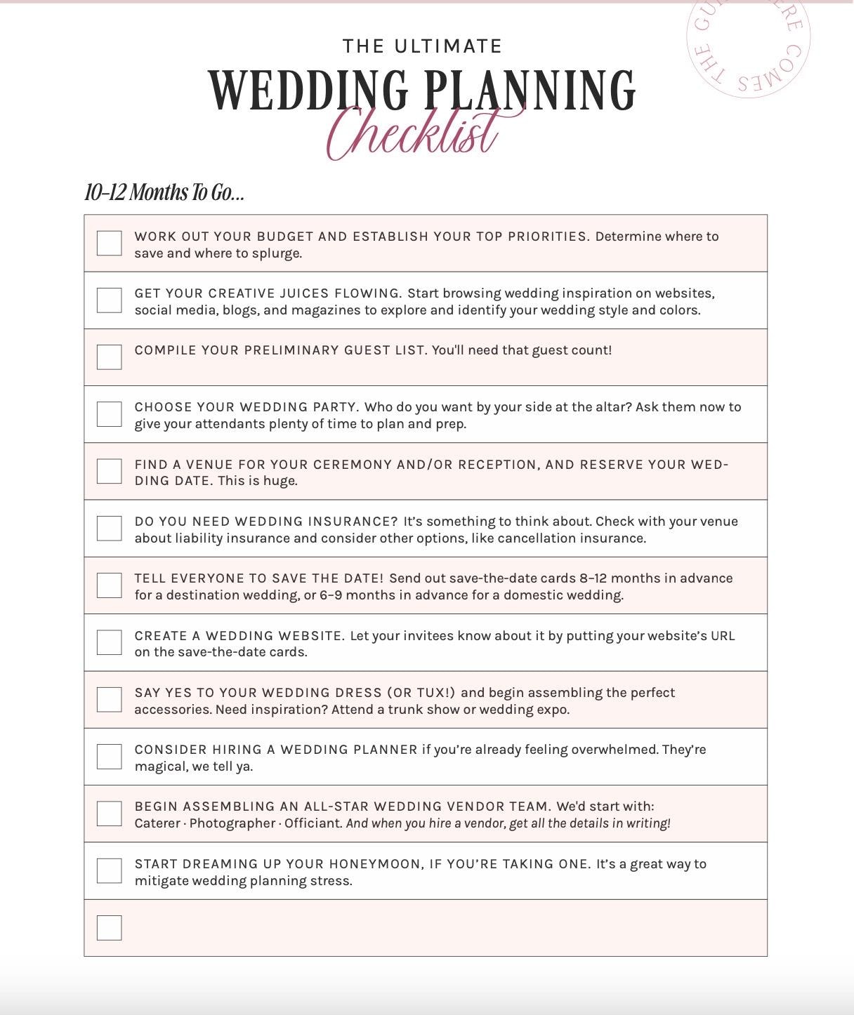 The Ultimate Wedding Planner - Etsy