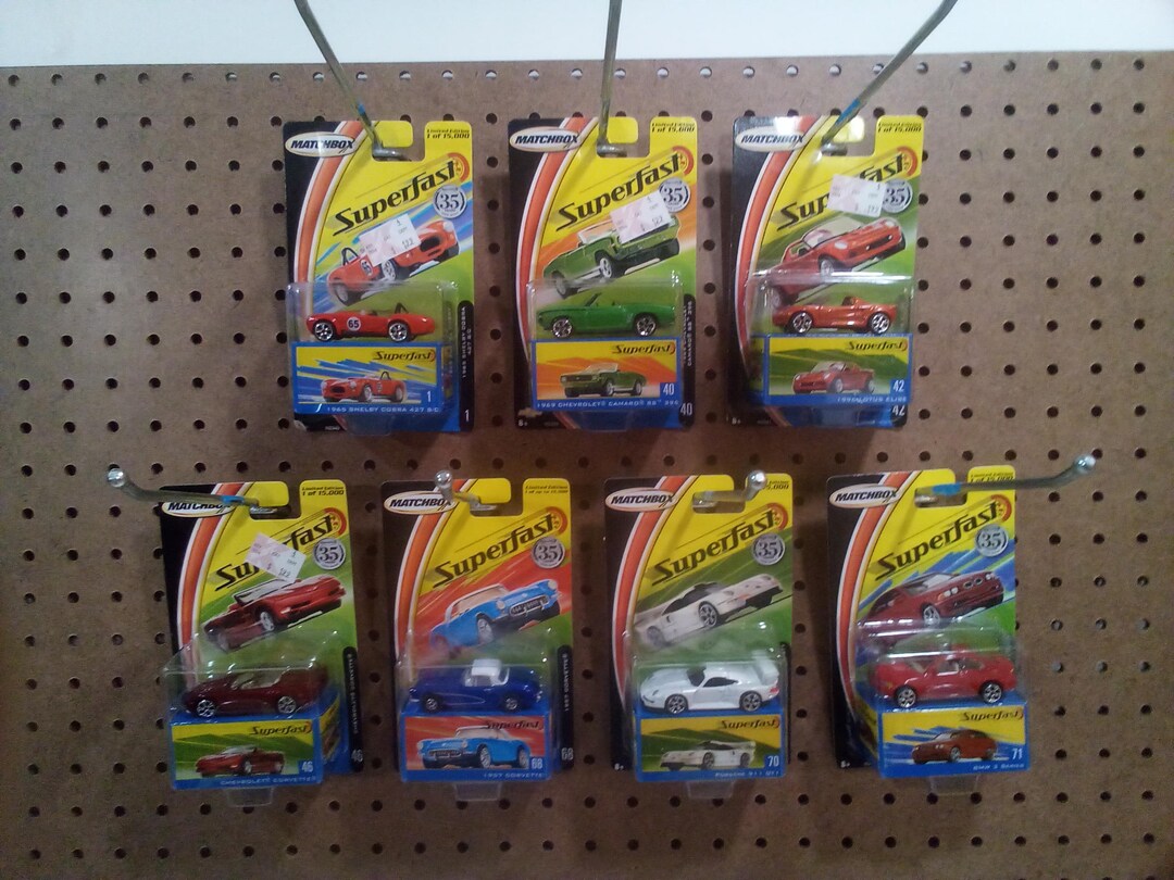 Collection of 7 Matchbox Superfast Vehicles, New in Unopened Blister ...