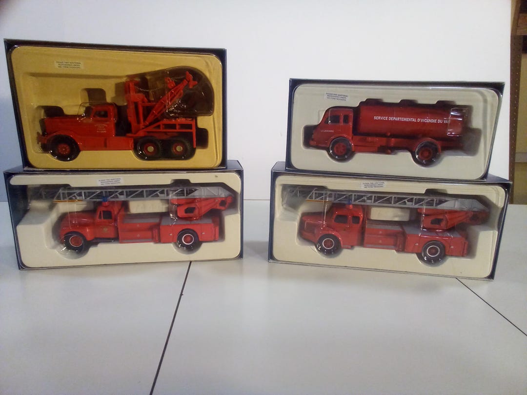 Vintage Corgi Collection Heritage Fire Truck Bundle. Mint in Original ...