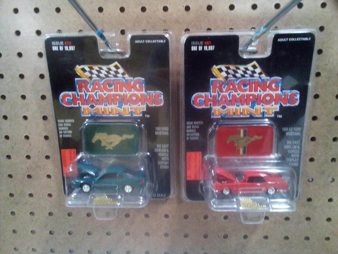 Racing Champions Mint Edition Mustang Bundle, 1964 1/2 and 1997 ...