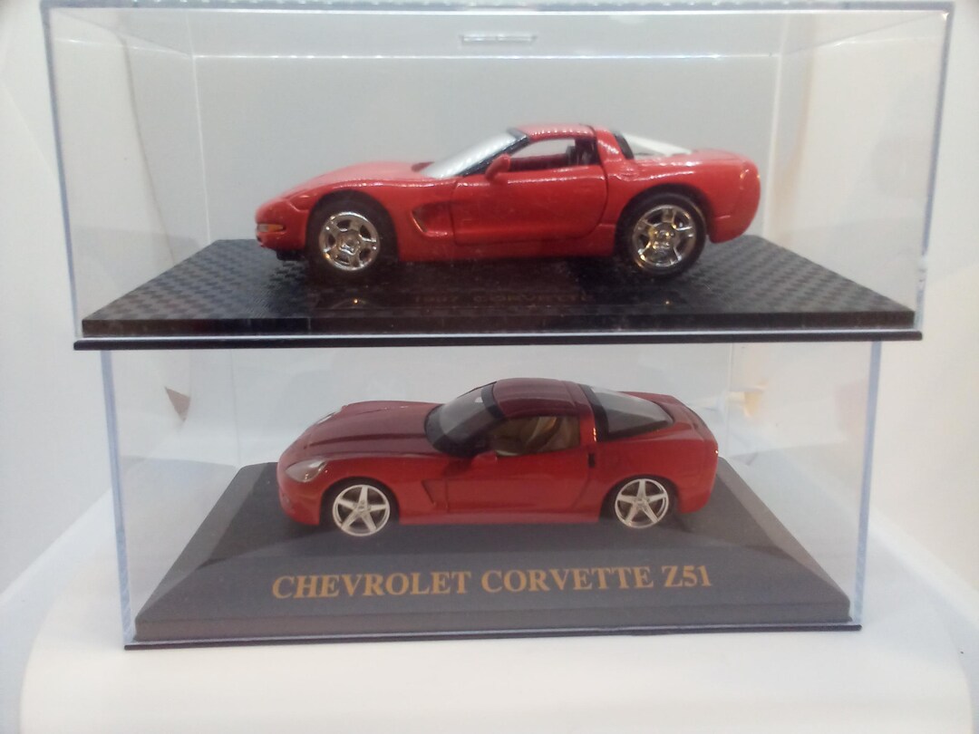 Little Red Corvette 1:43 Scale Bundle. 1997 Corvette Coupe & Corvette ...