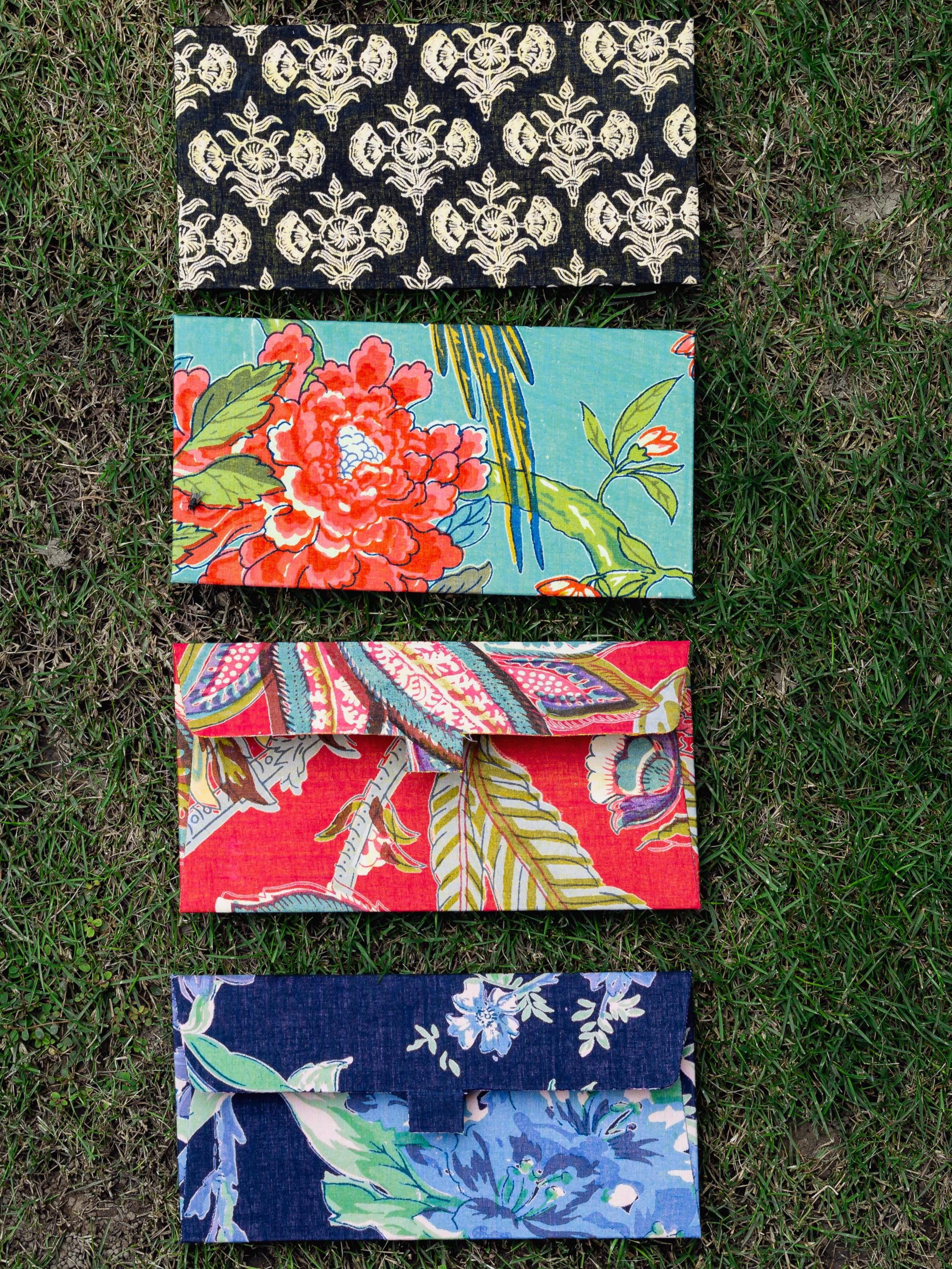 Handmade Fabric Envelope: Stylish Storage Pouch - Etsy