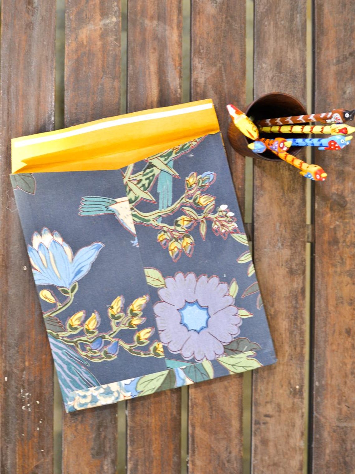Handmade Fabric Envelope: Stylish Storage Pouch - Etsy