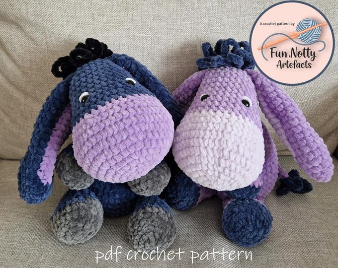Eeyore Crochet Pattern - Etsy Canada