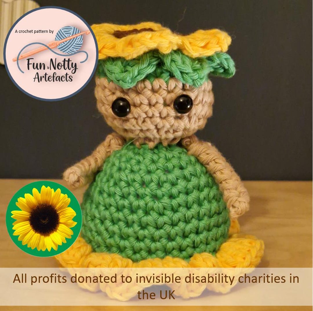 Sunflower Doll Häkelanleitung - Invisible Disability Awareness ...