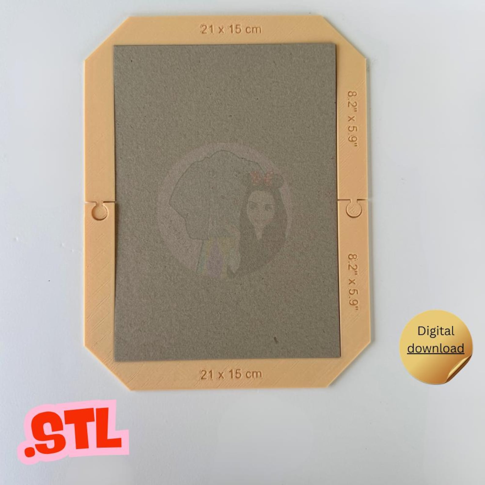 3D STL Bookbinding Templates Bundle | Notebook Cover Jig (digital ...