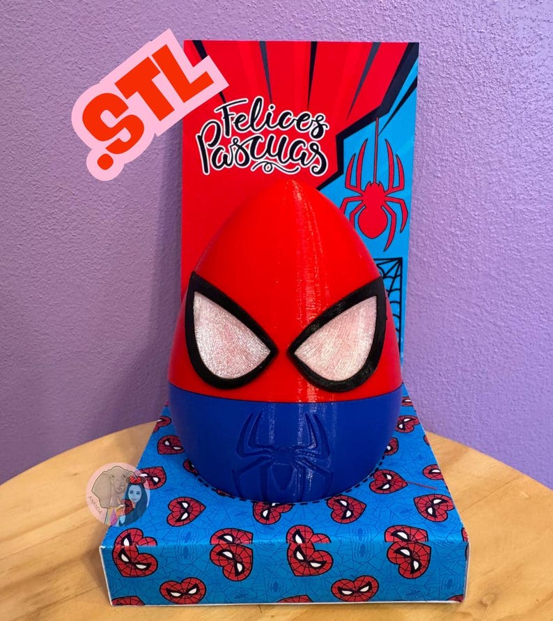 Spider Easter Egg STL File – 3D Print Candy Container - Etsy