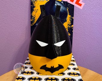 Batman Easter Egg - STL File for 3d Printing - Candy Container, Kinder ...