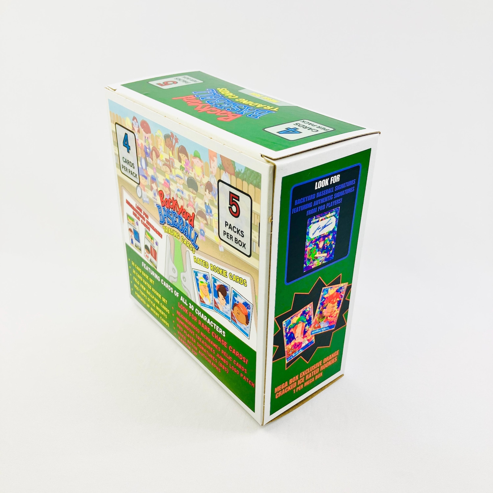 Backyard Baseball Trading Cards Sealed Mega Box. PC Game Cards Pablo ...