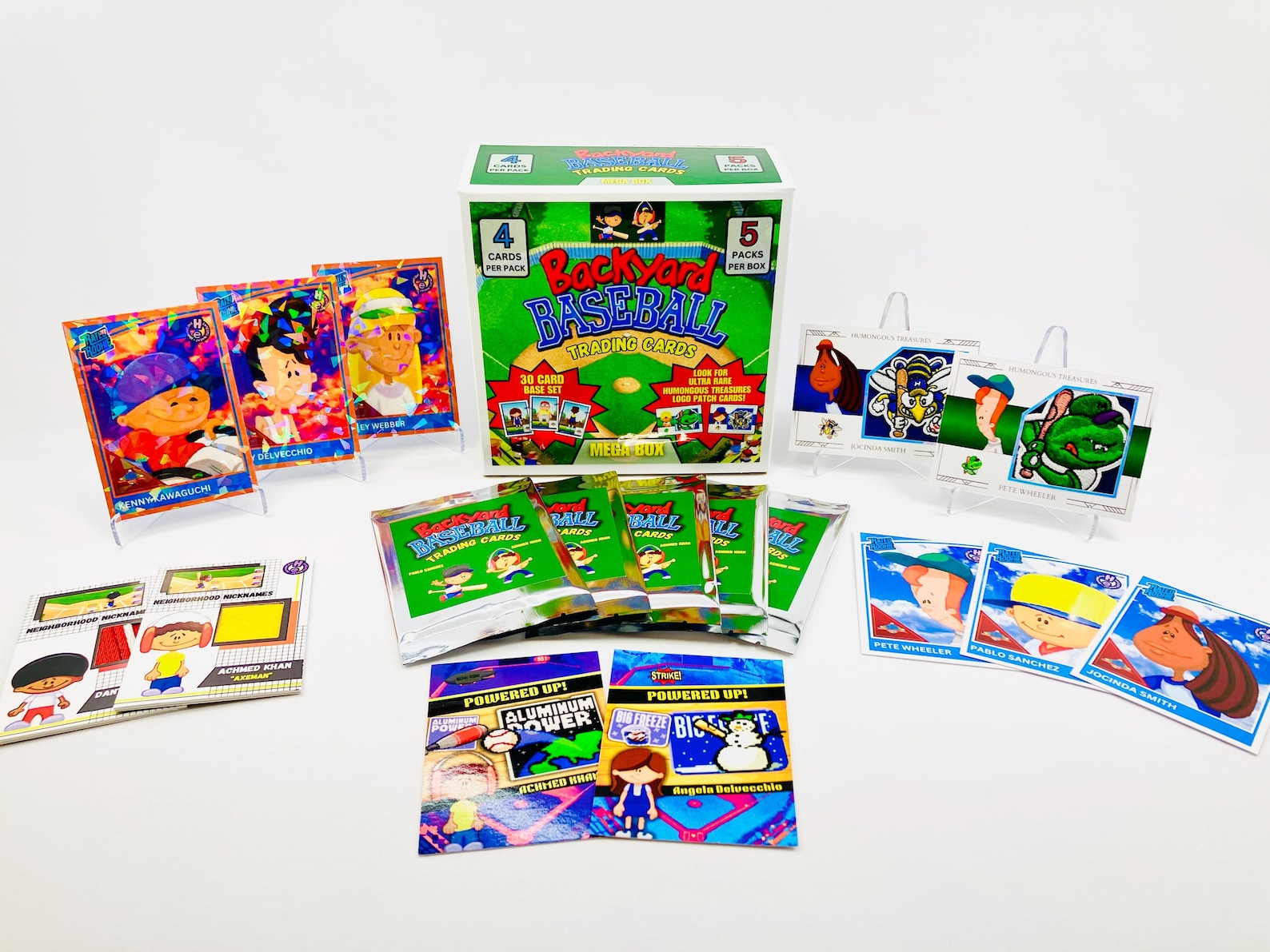 Backyard Baseball Trading Cards Sealed Mega Box. PC Game Cards Pablo ...