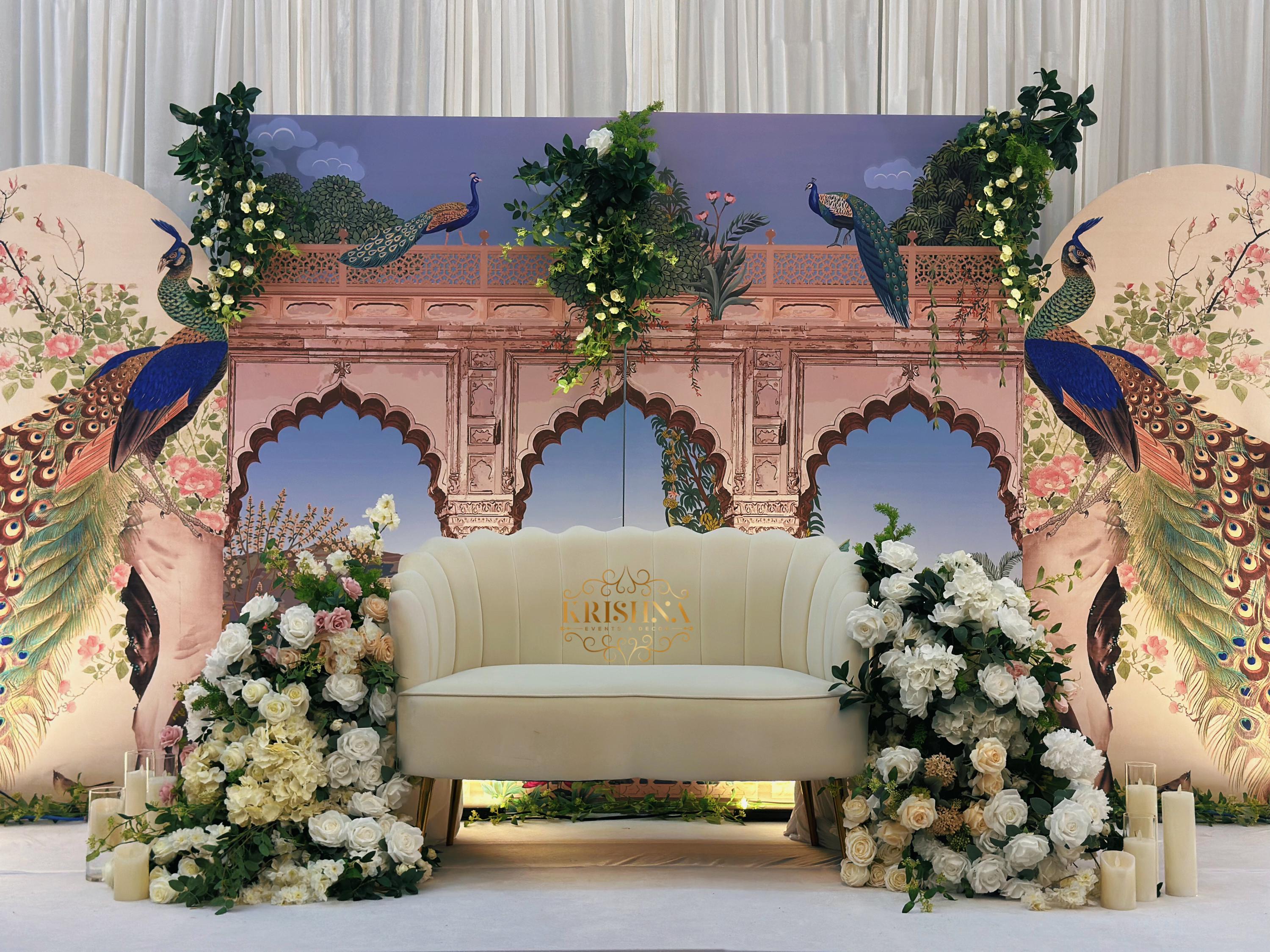 Wedding Back Drops | Indian Wedding Digital Backdrop | Decor Backdrop ...