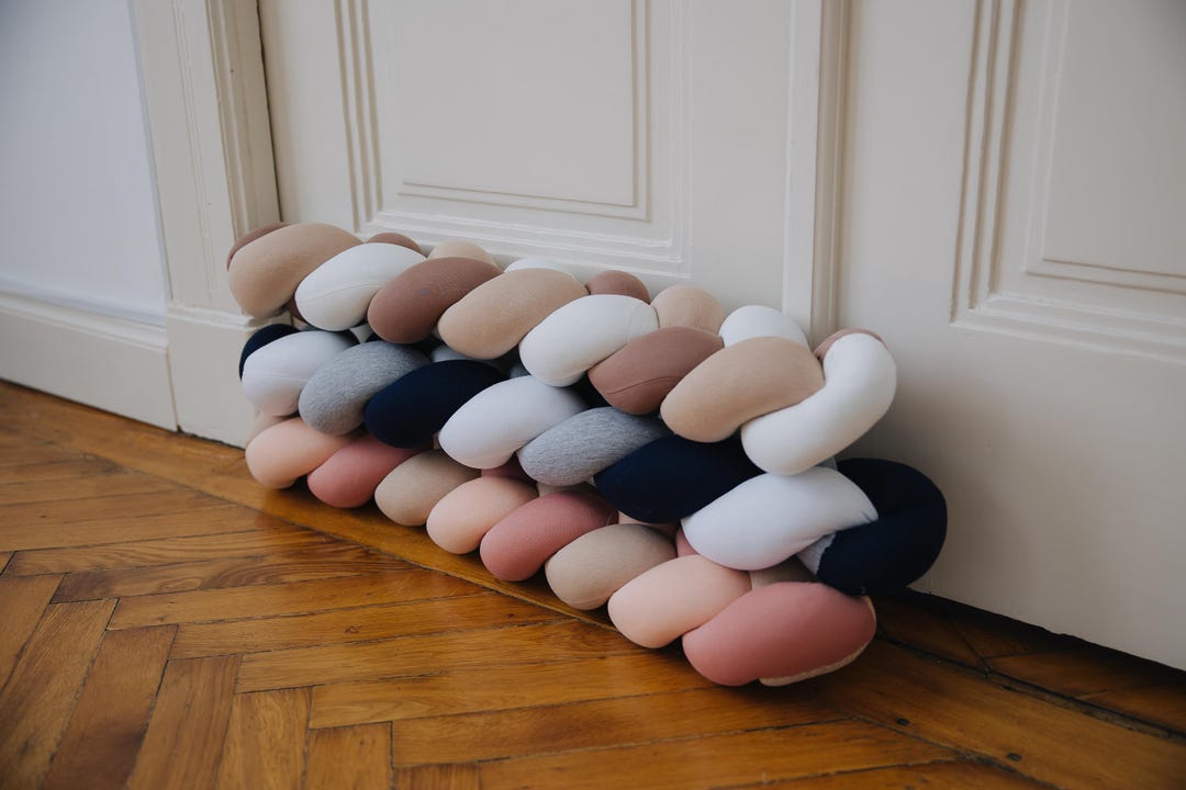 Braided Door Border Draft Stopper Draught Protector Custom Size - Etsy