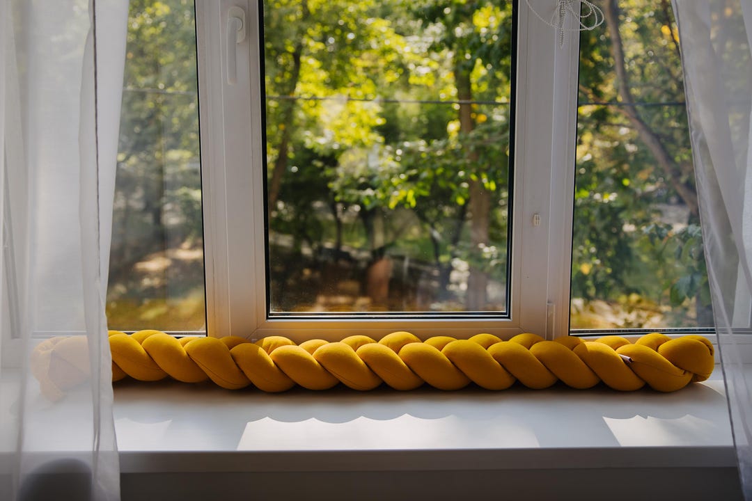 Draft Stopper Door Hanging Window Draft Blocker Braided Door Stopper ...