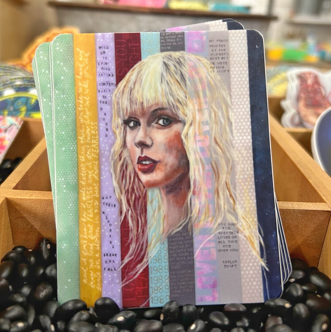 2.75" X 3.5" Pop Star Fan Art Sticker - Etsy