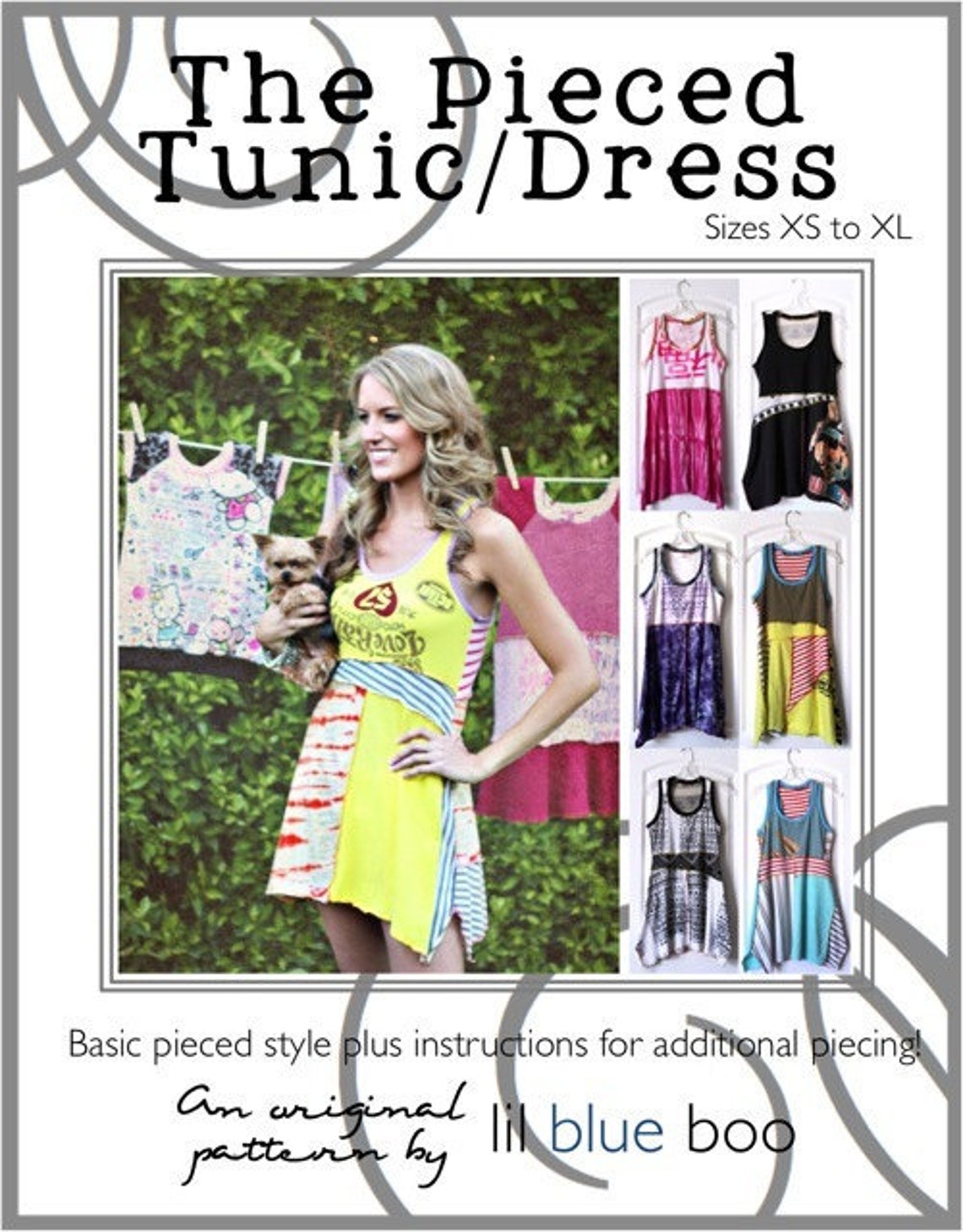 Diy Pdf Pattern and Tutorial the Pieced Tunic or Dress - Etsy UK